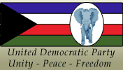 Namibia - political party flags