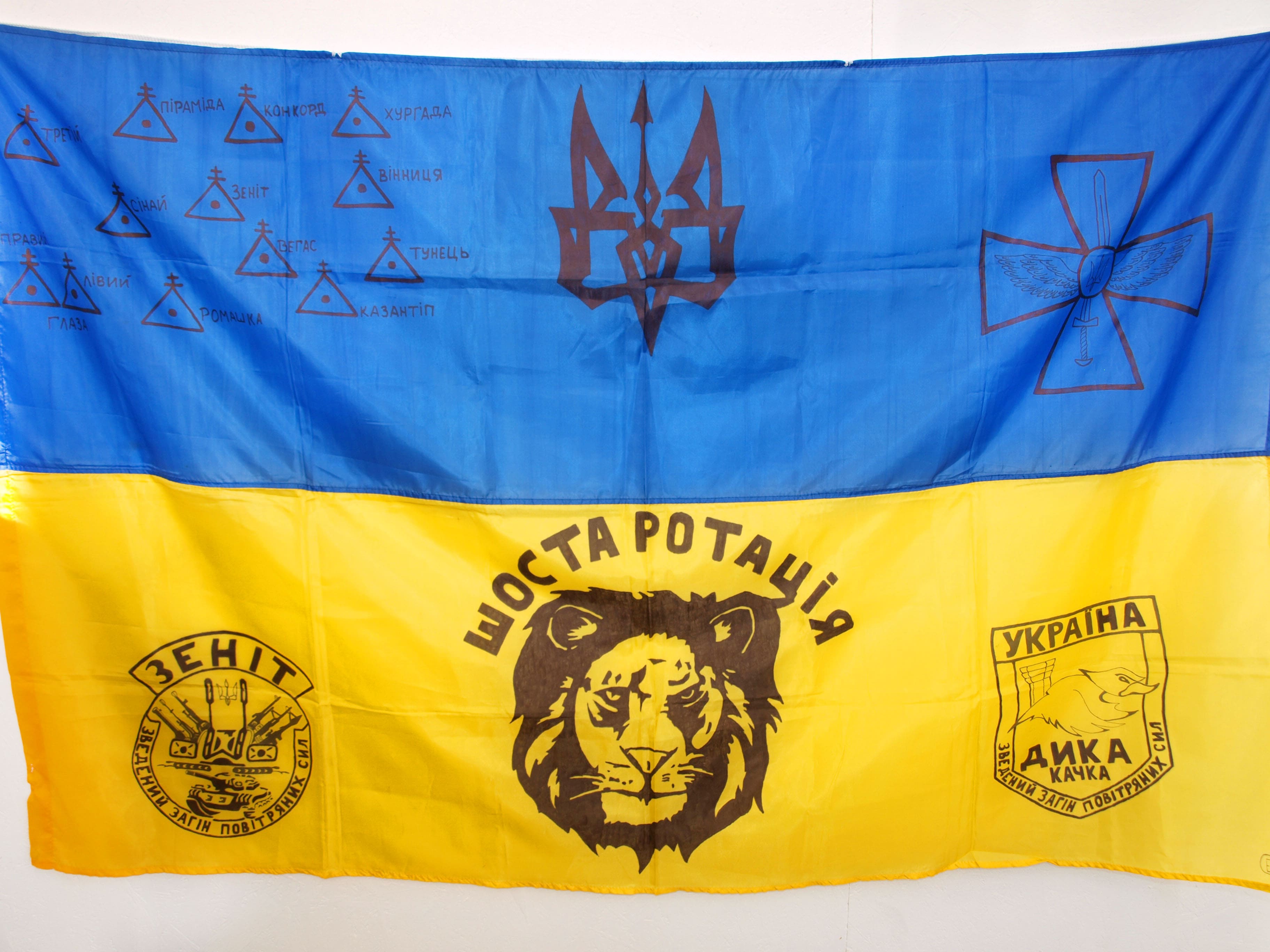 Ukraine – Air Force flags and markings